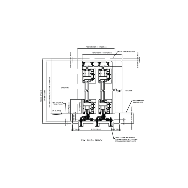 LiftSlide Doors | Loewen Technical Guide