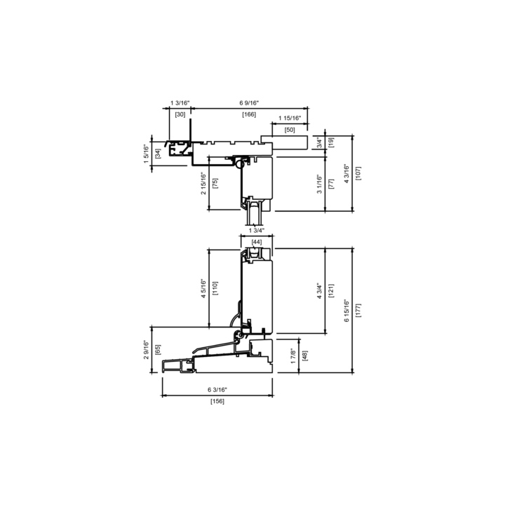 Swinging Terrace Doors (1.75″) | Loewen Technical Guide
